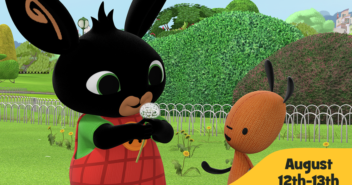 Meet Bing & Flop at Gloworm Festival | Bing Bunny