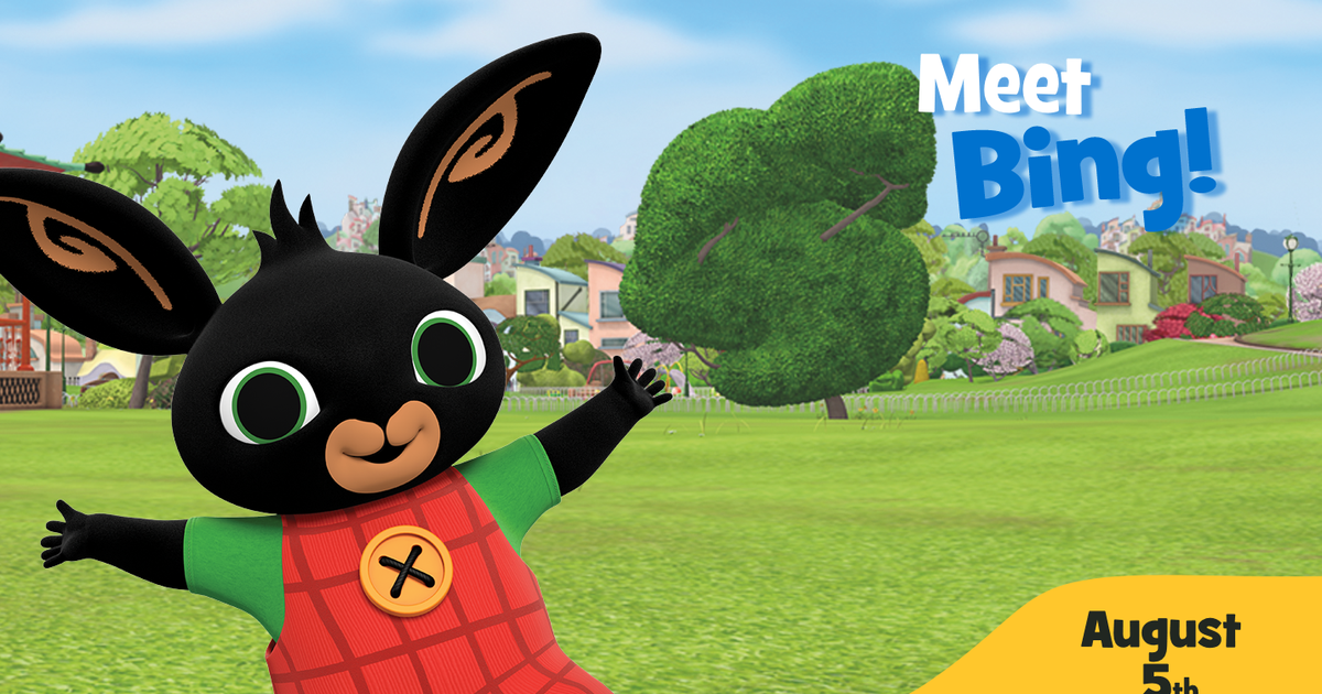 Meet Bing at Solway Holiday Park | Bing Bunny