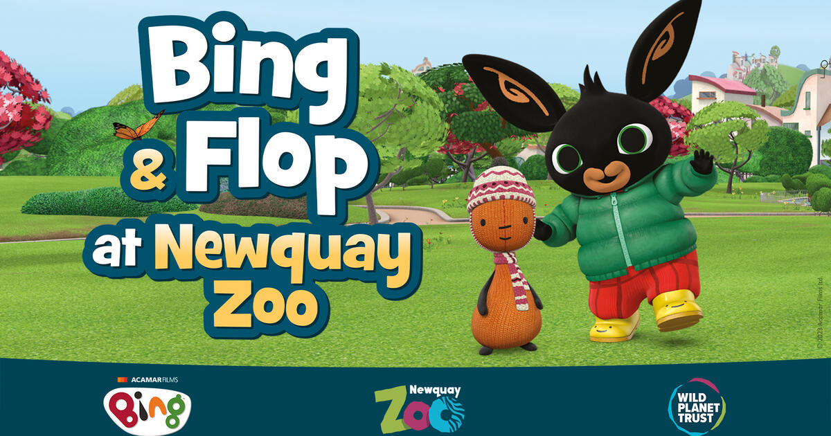Meet Bing and Flop at Newquay Zoo | Bing Bunny