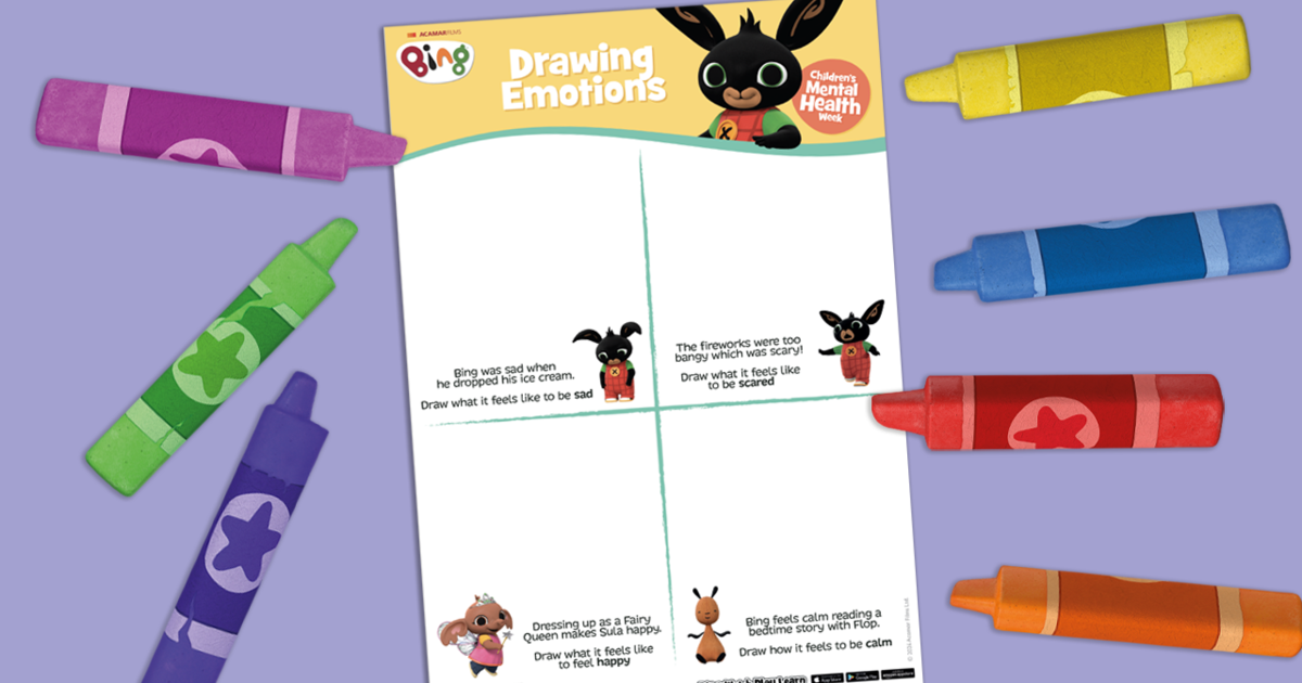 Drawing Emotions | Bing Bunny