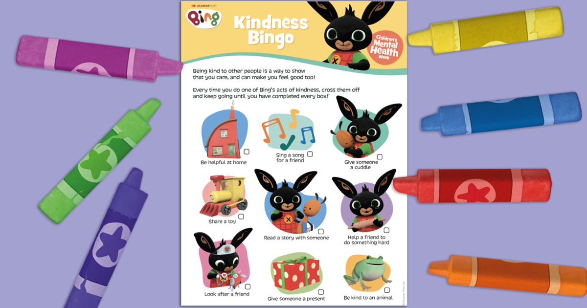 Kindness Bingo | Bing Bunny