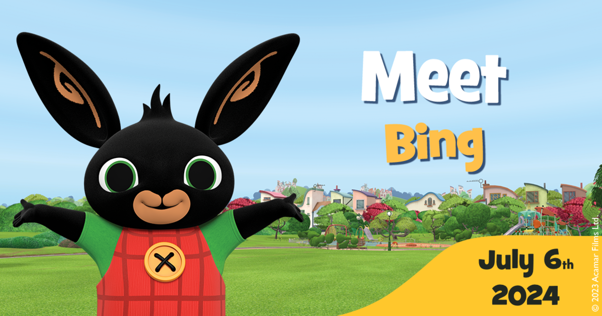 Meet Bing at Pettits Animal Adventure Park | Bing Bunny