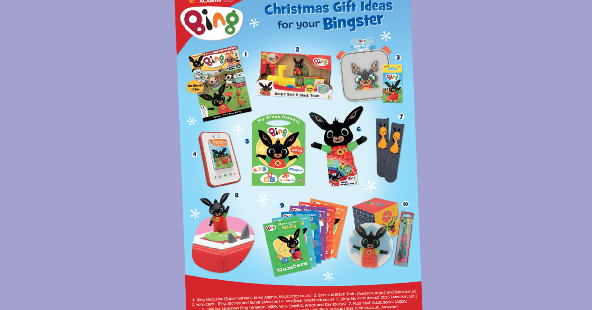 Christmas Gift Ideas for your Bingster | Bing Bunny